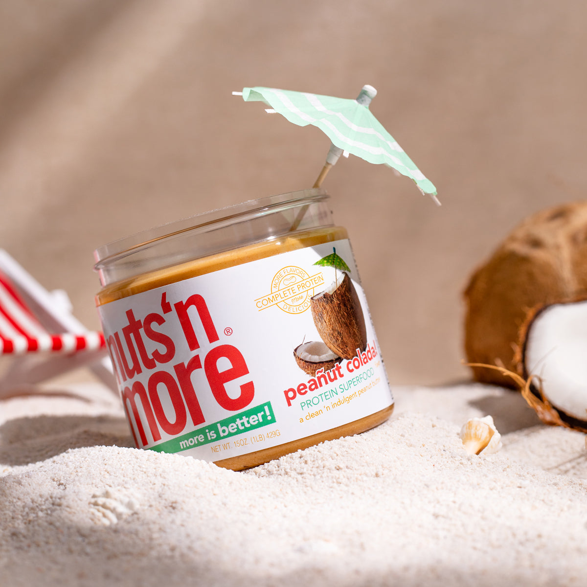 Nuts 'N More | High Protein Foods | Almond & Peanut Butter Spreads ...