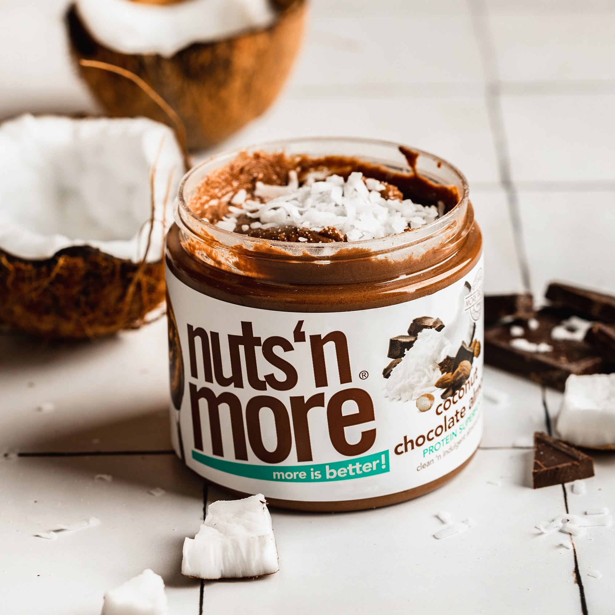 Nuts 'N More | High Protein Foods | Almond & Peanut Butter Spreads ...