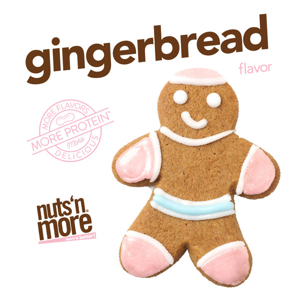 Gingerbread High Protein Peanut Butter Spread