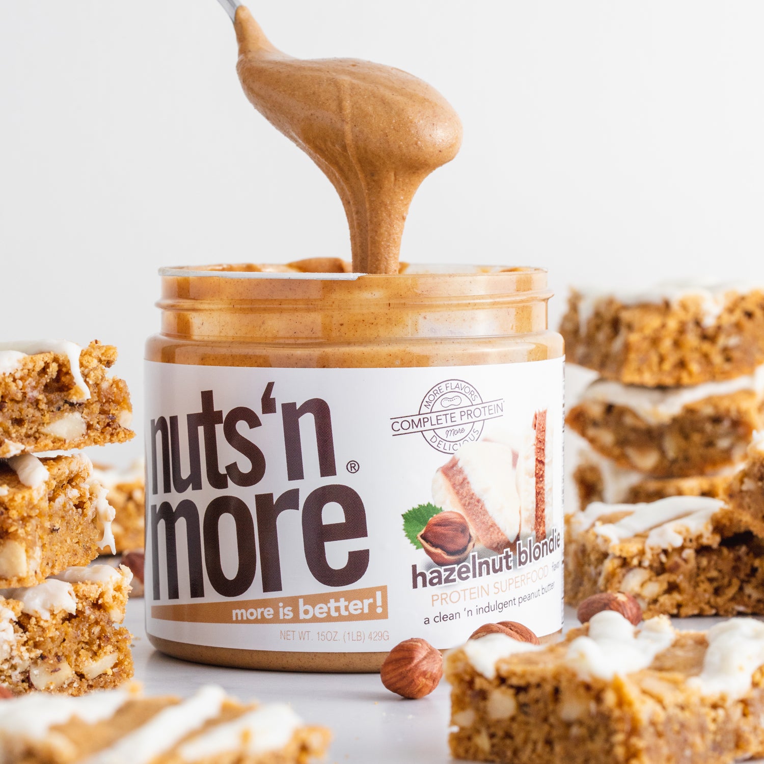 High Protein Hazelnut Spreads
